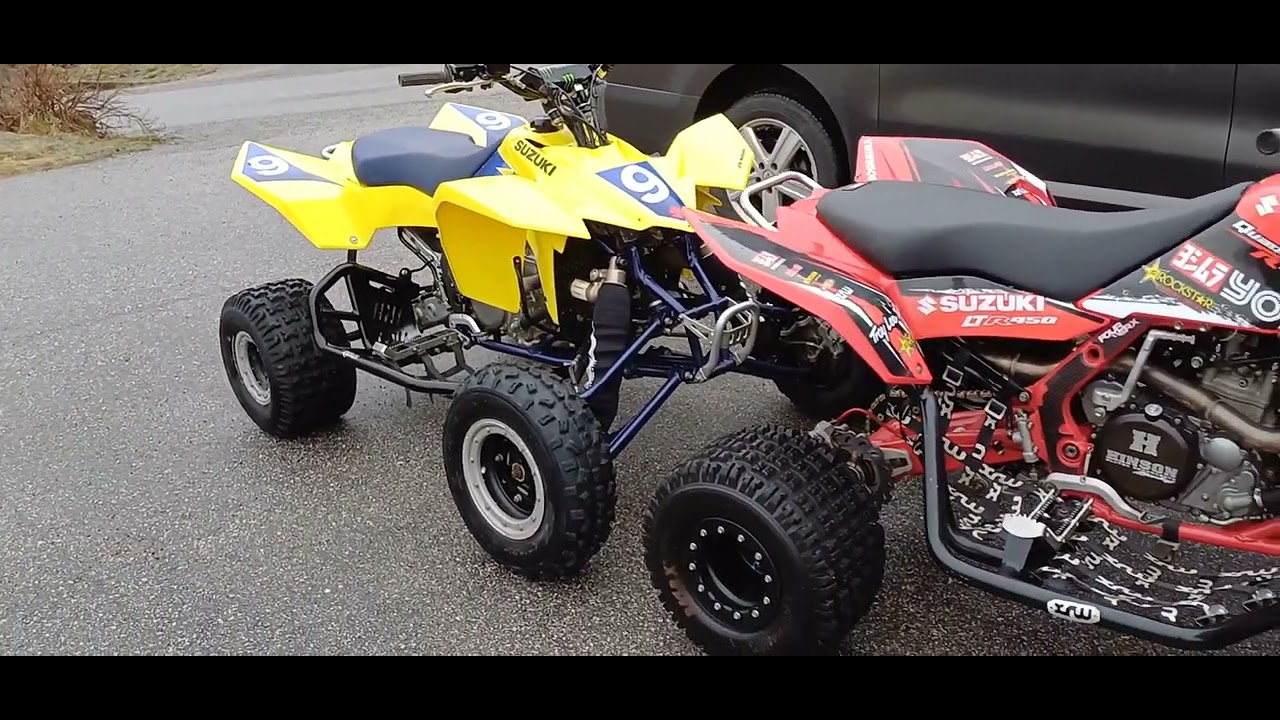 Suzuki LTR 450 Yoshimura stage 3 build.Part 6 Walkaround. - YouTube