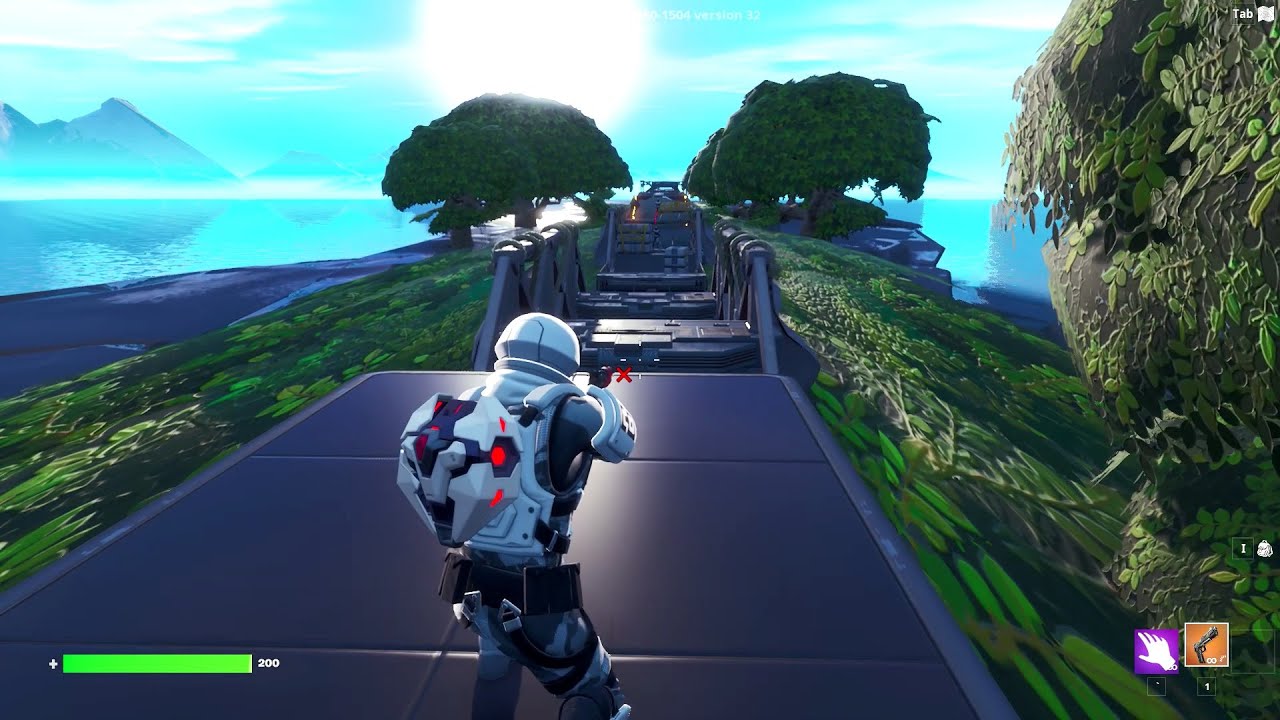 RAILROAD RAMPAGE! Gameplay Fortnite - YouTube