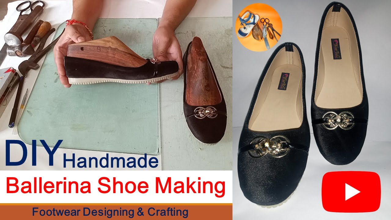 How to Make Handmade Ballerina Shoes with Simple Traditional Tools ...