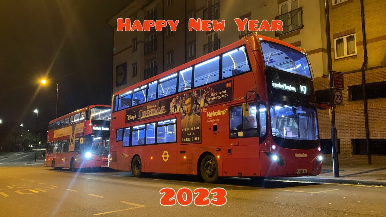 (New Year’s Day Special Rare Bus Rare ibus) Journey in N7 VMH2586 LF19 ...