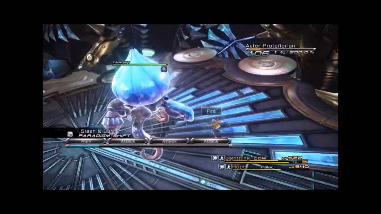 Video Test FFXIII V boss - YouTube