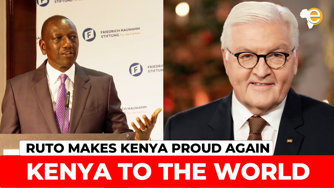 PRESIDENT RUTO'S SPEECH THAT SHOCKED GERMANY'S PRESIDENT AND THE WORLD ...