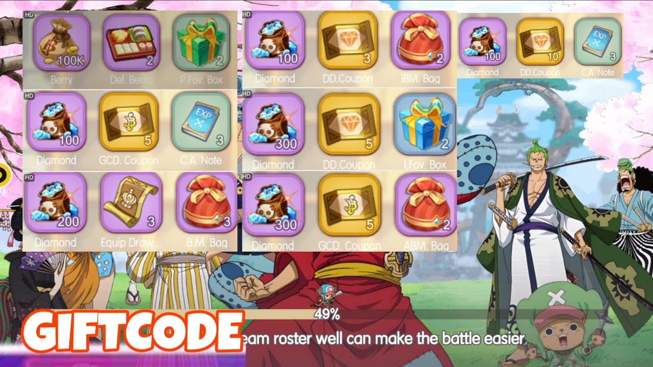ONEPICE GZ / OP Bounty Hunter X Giftcode & How to redeem code - YouTube
