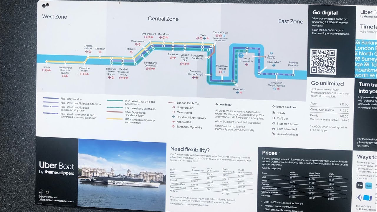 Uber Boat Journey Barking to Tower - YouTube