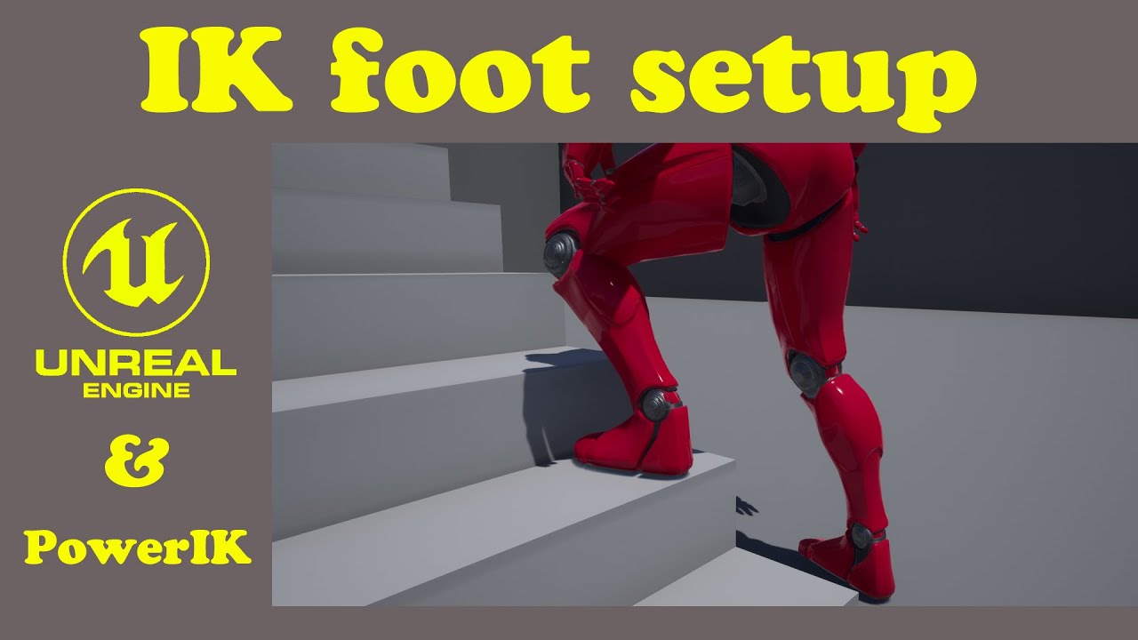 Place your characters feet on the ground. Foot IK in a few minutes with ...
