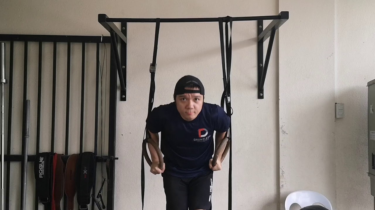 Dauntless Training - Strict Ring Dips - YouTube