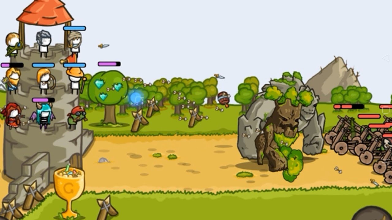 Grow Castle - Tower Defense part 4 - YouTube