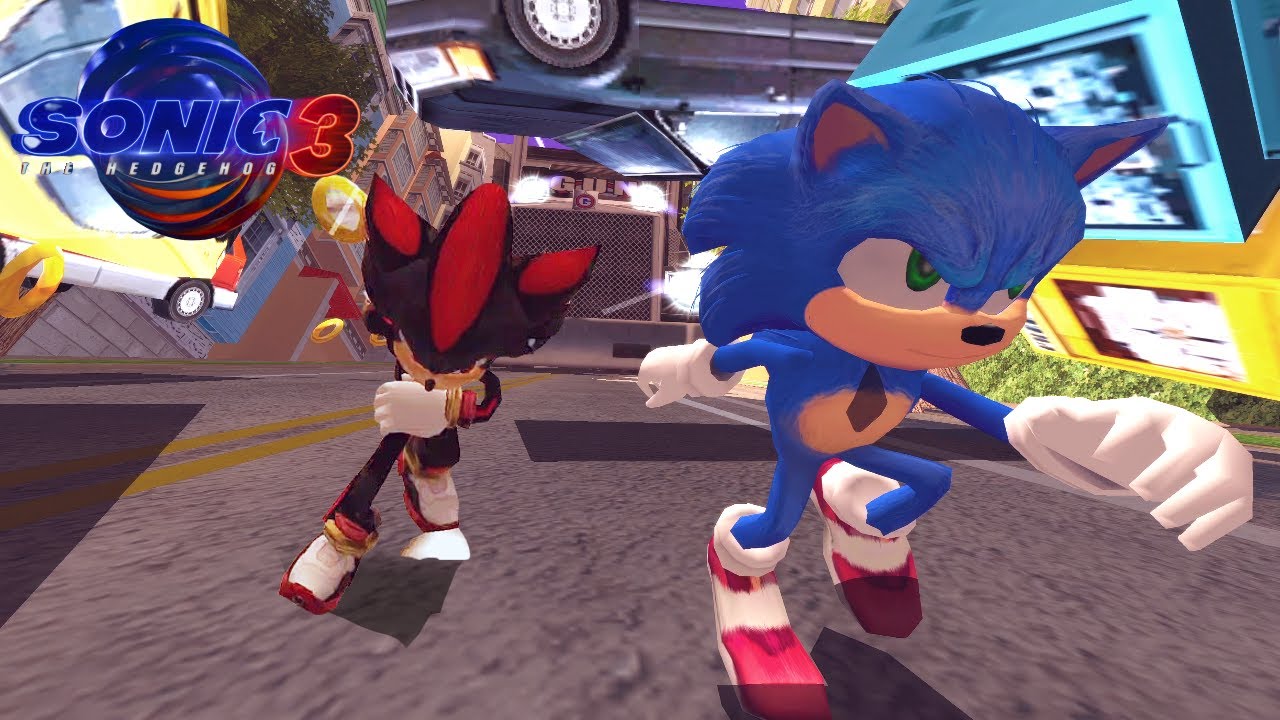 Movie Sonic VS Shadow in Sonic Adventure 2 - YouTube
