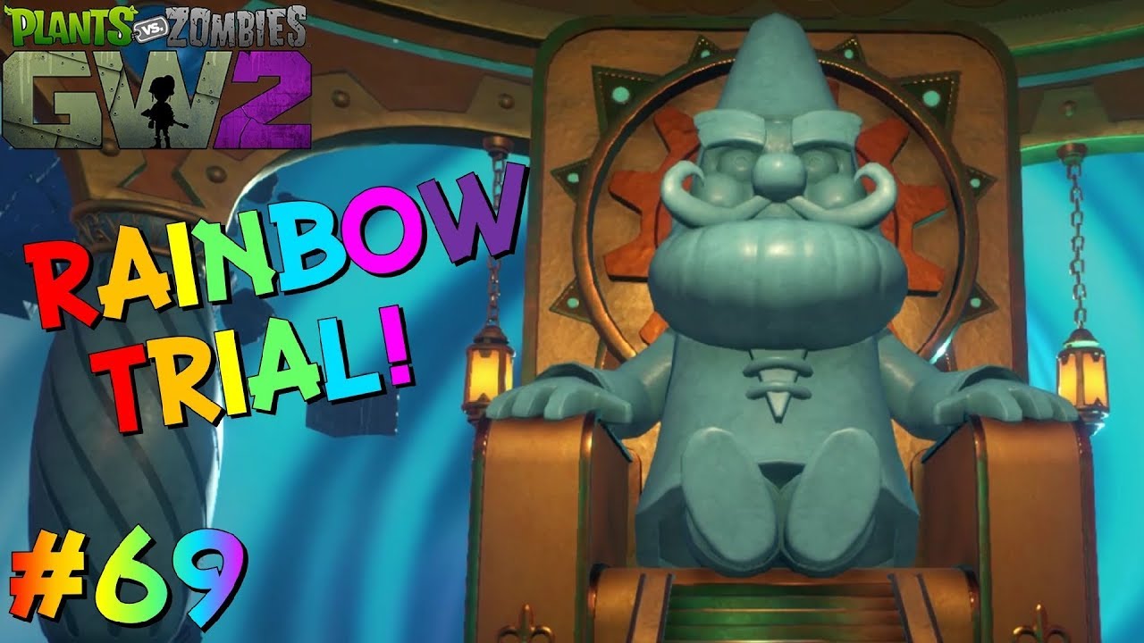 THE RAINBOW TRIAL - GNOME KING!! | Plants vs Zombies: Garden Warfare 2 ...