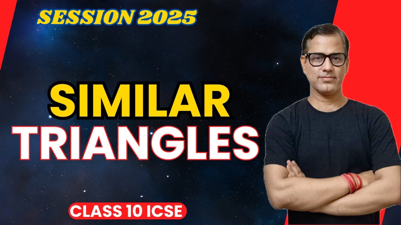 Similar Triangles | Similar Triangles ICSE Class 10 | Similarity ICSE ...