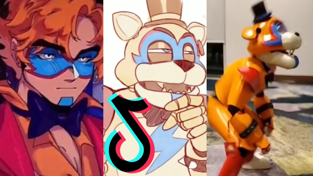 TikTok compilation for Glamrock Freddy simps fnaf: security breach #3 ...