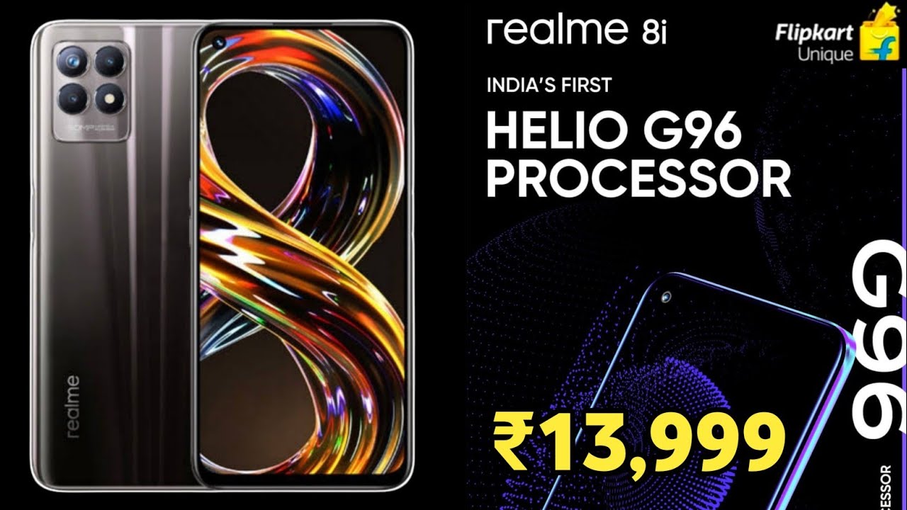 Realme 8i - India Launch, Price & Full Specs | 120Hz Display, Helio G96 ...