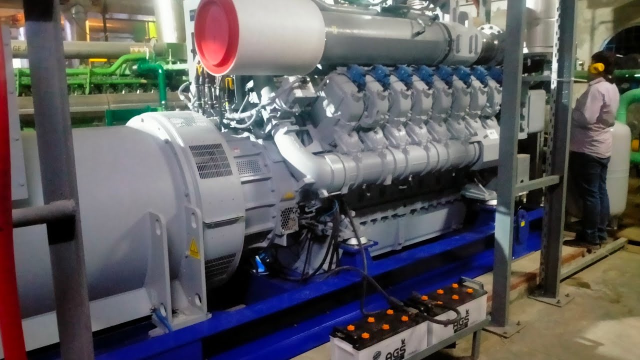 MTU gass generator | New technology in Pakistan | Gass generator ...