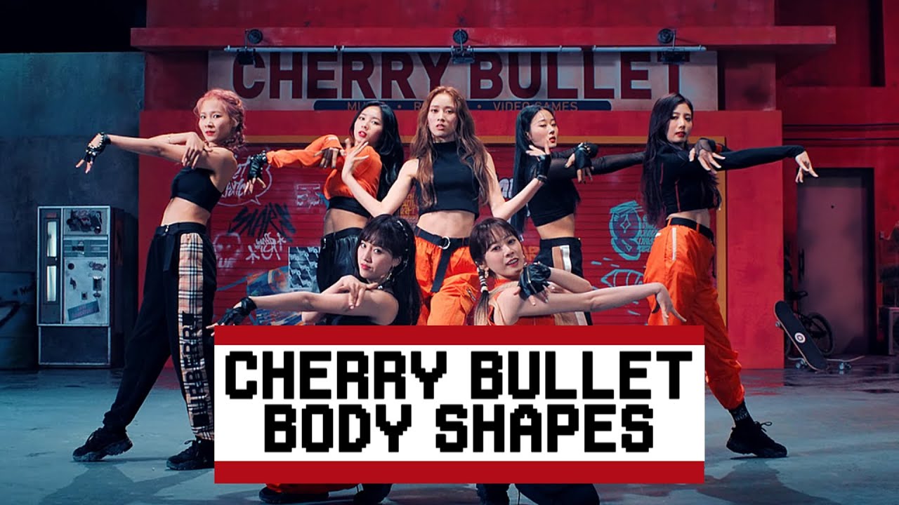 cherry bullet body shapes / body types - YouTube