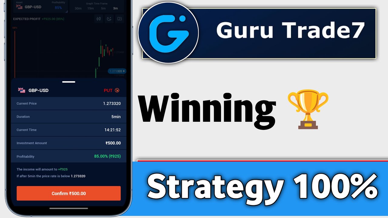 Guru Trade 7 Winning Strategy 100% - YouTube