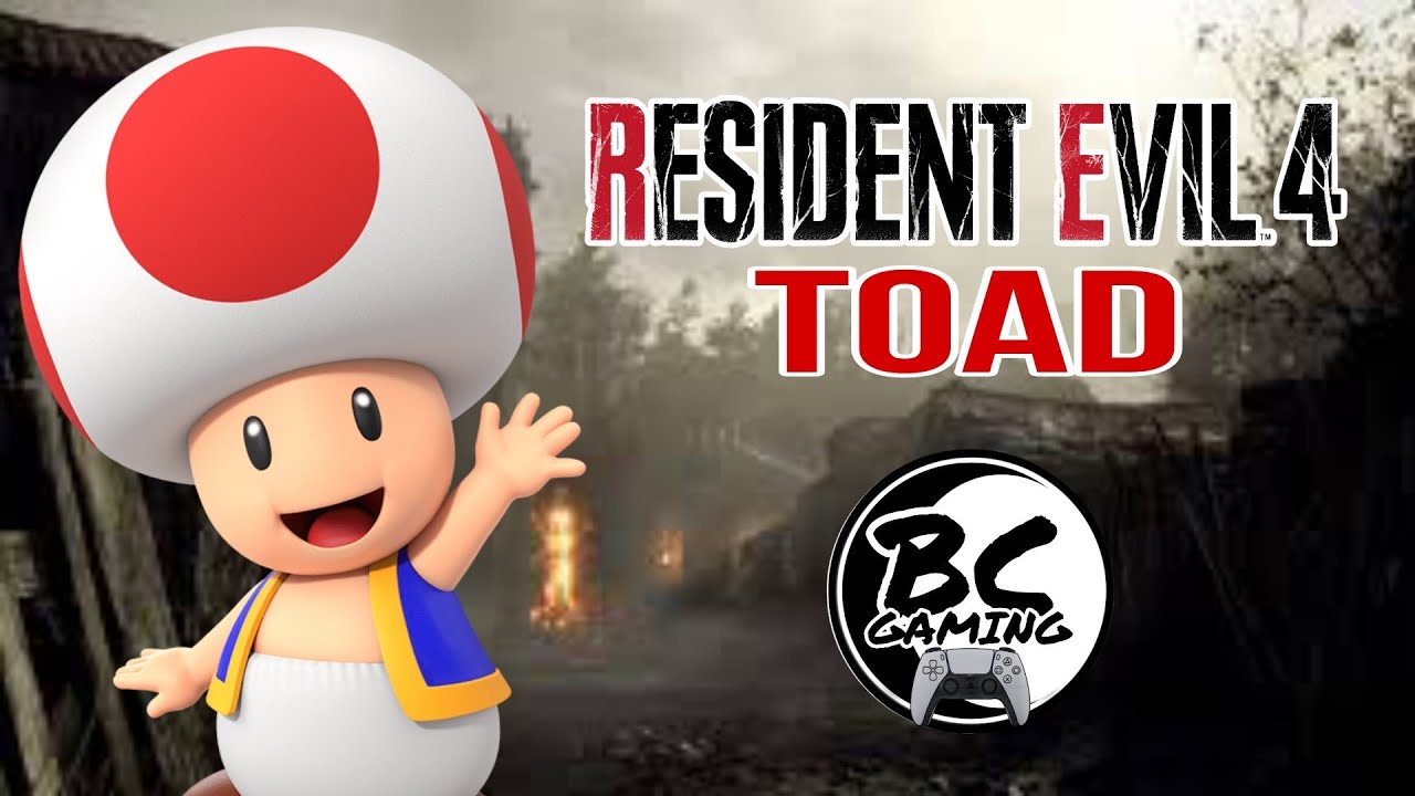 Resident Evil 4 Remake, Super Mario, Toad Mod - YouTube