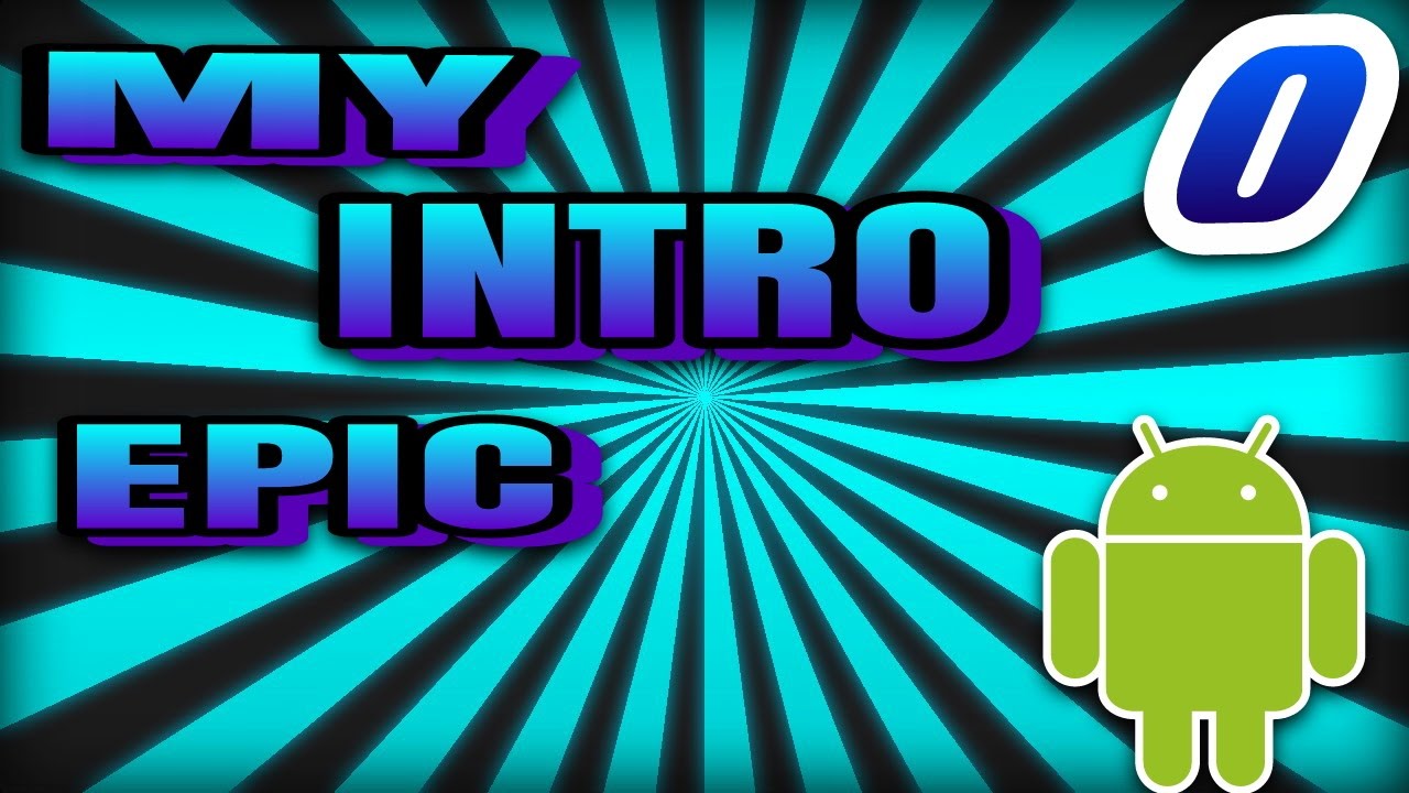 MY INTRO TEMPLATE - YouTube