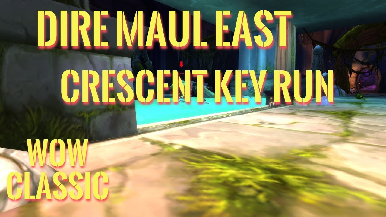 WoW Classic/Dire Maul East guide/Crescent key run - YouTube