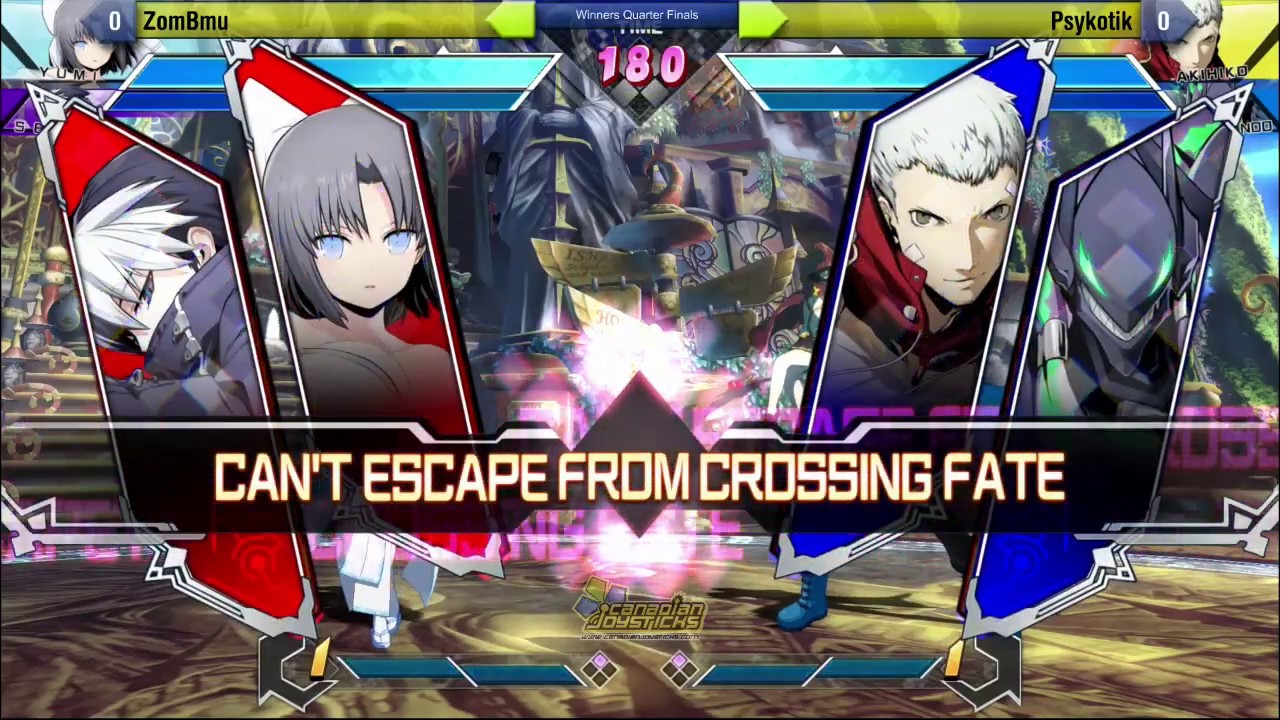 ZomBmu (Yumi Seth) vs Psykotik (Akihiko Susanoo) - BBTAG - Okizeme The ...