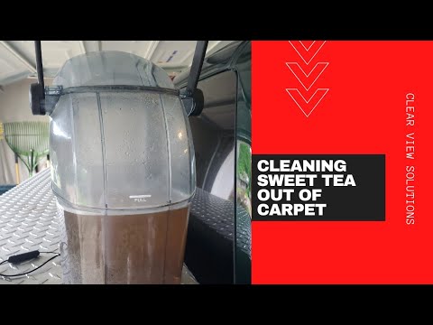 Cleaning Auto Carpet! How To Clean Spilled Sweet Tea. - YouTube