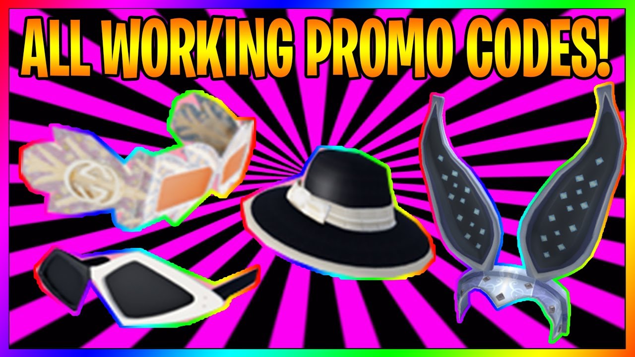 ALL *NEW* ROBLOX PROMO CODES *🌟ALL CODES & FREE ITEMS!🌟* Roblox Promo ...