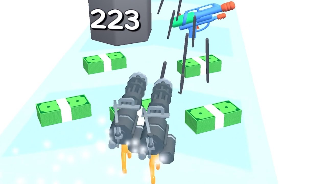 Gun Head Run - All Levels Gameplay (Level 17-20) - YouTube