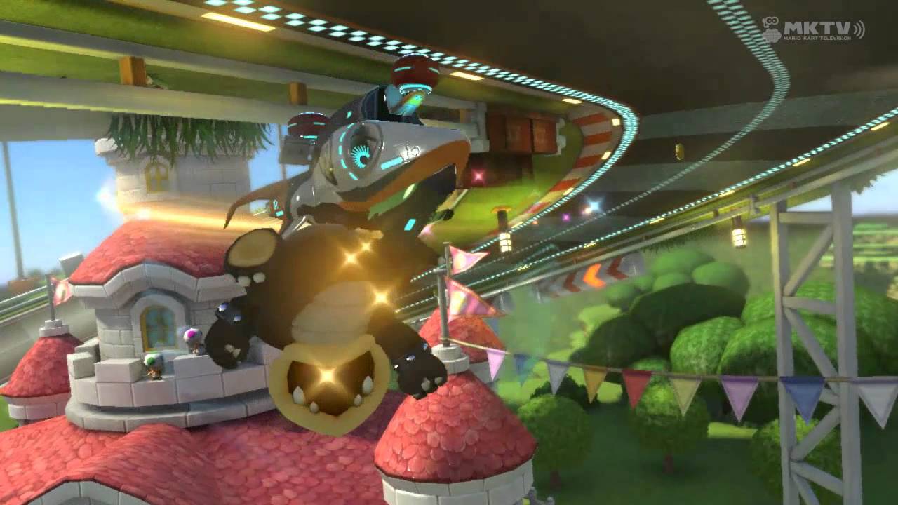 Mario Kart 8 - Mario Circuit *LEGIT* Gap jump - YouTube