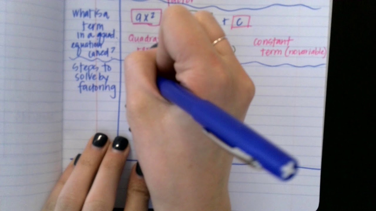5 9 Factoring with a =1 - YouTube