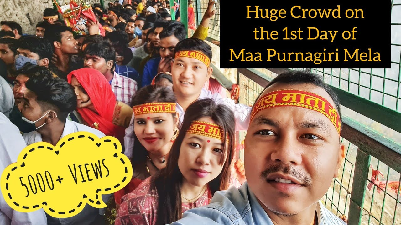 Purnagiri Devi Mandir Visit on 30 March 2021 | 3km Trek | Tanakpur Mela ...