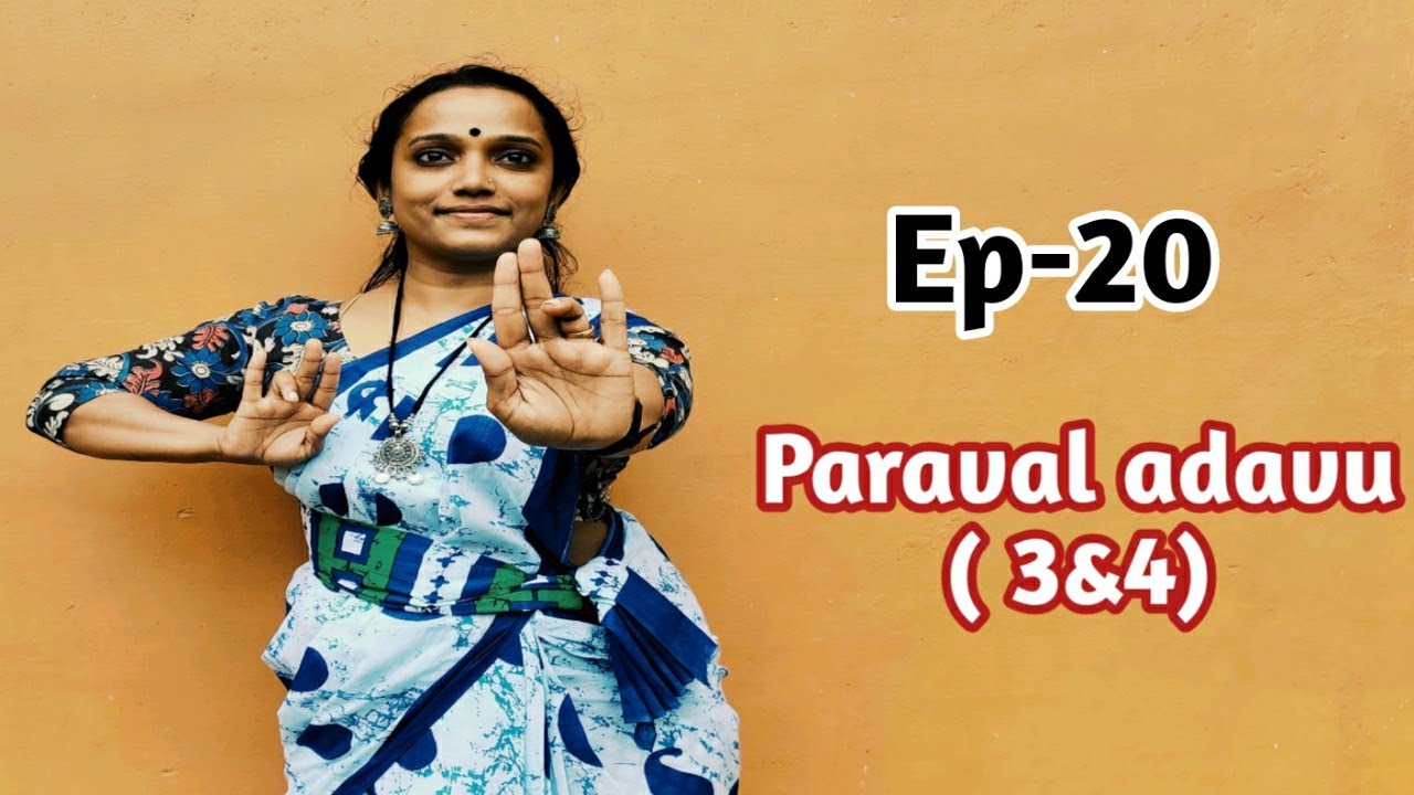 Paraval adavu/Tha thei thei tha adavu (3&4)/ Nritha saparya Ep-20 ...