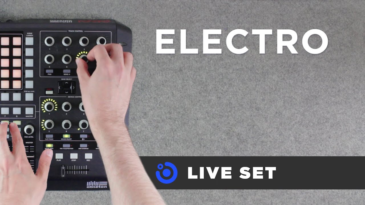 Electro Performance Template for Ableton Live - YouTube