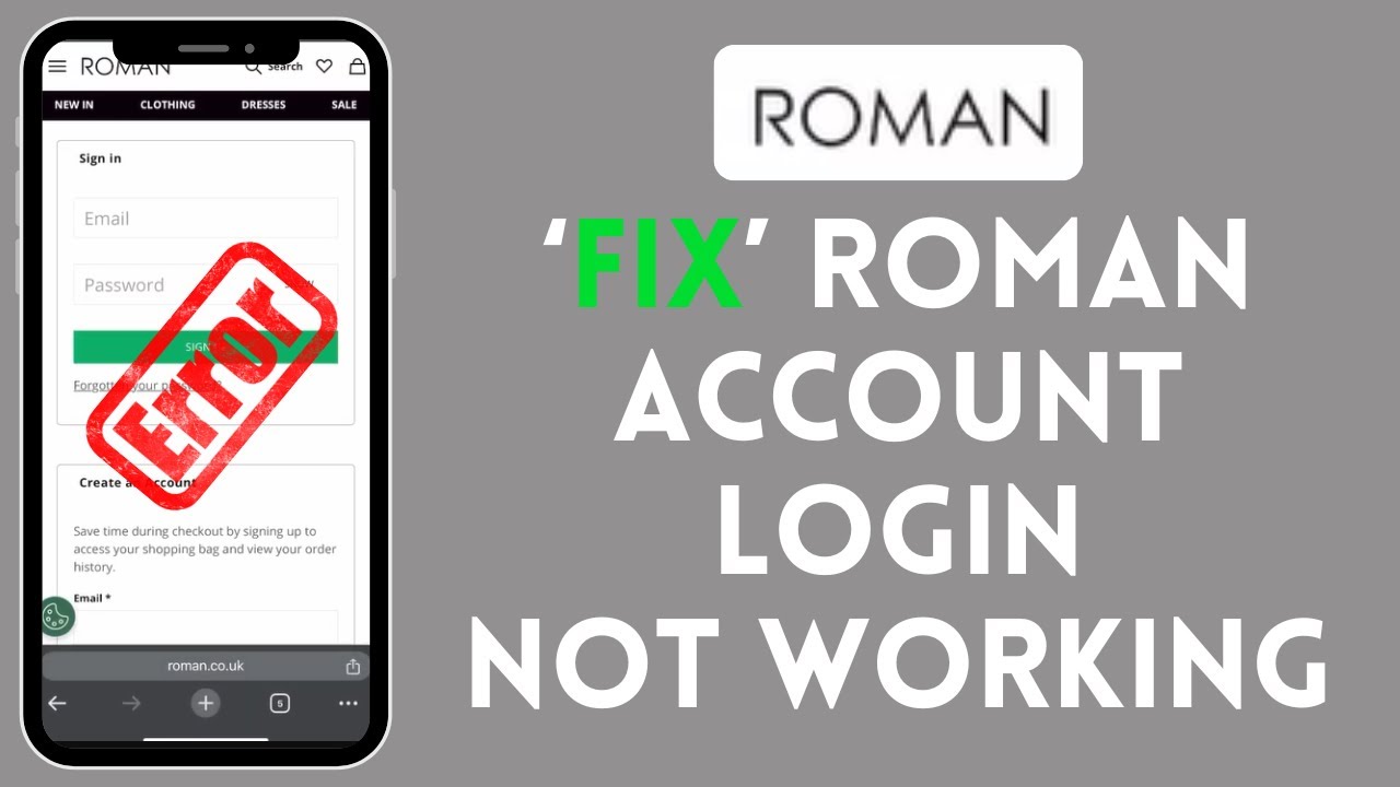How to Fix Roman Account Login Not Working 2024? - YouTube