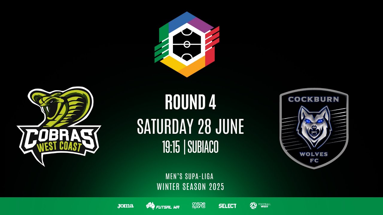 R4 | MSL: West Coast Cobras vs Cockburn Wolves FC - YouTube