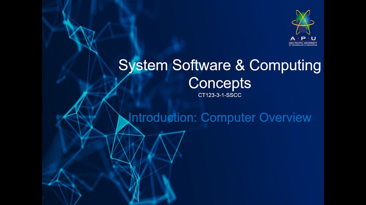 System Software and Computing Concepts | Bsc.IT - 1st Sem - YouTube