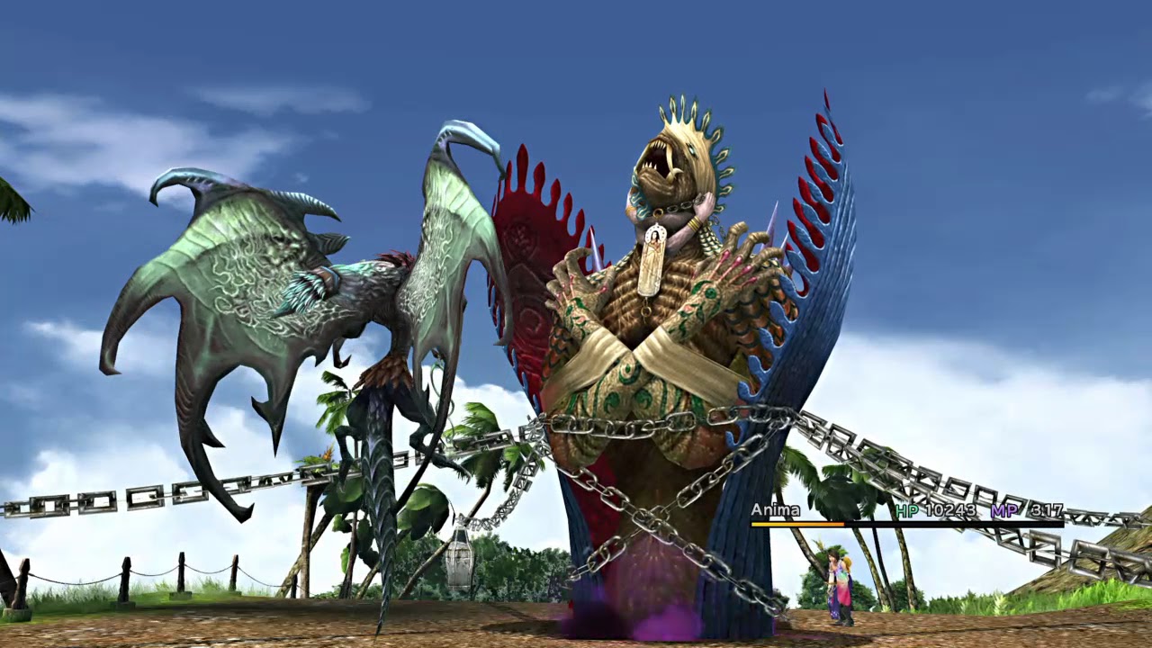 FINAL FANTASY X/X-2 HD Remaster: Dark Valefor, Returning to Besaid ...