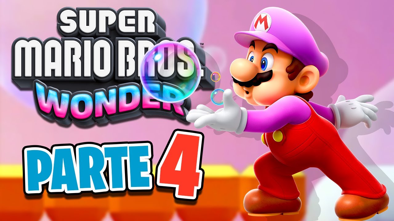 ¡MARIO BURBUJAS! - Super Mario Bros Wonder #4 (Nintendo Switch ...