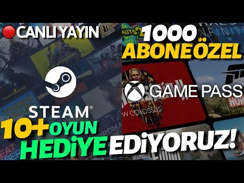 🔴HEDİYE YAYINI BAŞLADI !!! BİZDEN SİZE 10 ADET OYUN HEDİYE !