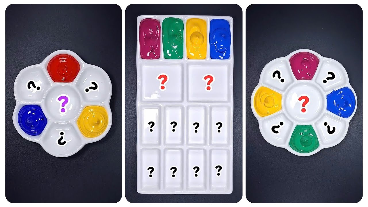 Guess The Final Color( Inside Out Collection) | MIxing Color ...