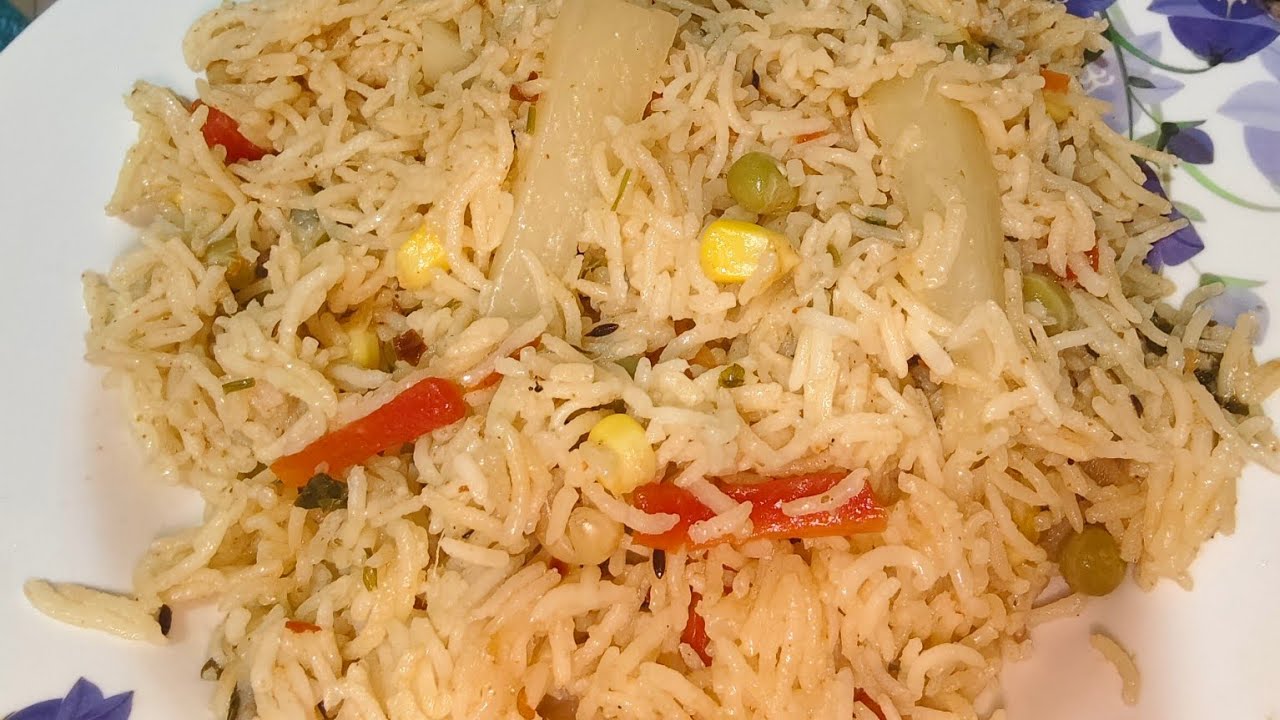 mater gajar pulao recipe khila khila khushbudar matar pulao banane ka ...