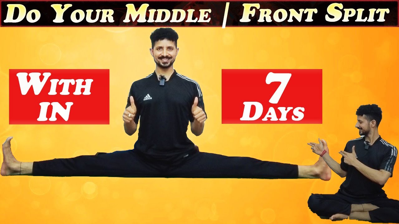 14 MIN STRETCH FOR SPLITS🔥🔥🔥 🤷‍♂️ How To Get Your Middle | Front Splits ...