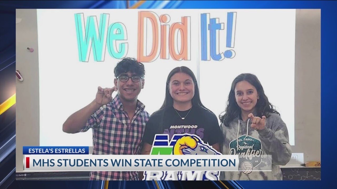 Estela's Estrellas: MHS students win state competition - YouTube