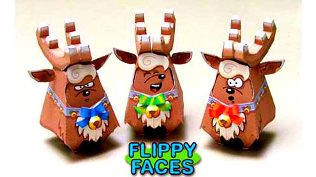 Papercraft 99 is back : FLIPPY FACES PAPERCRAFT - YouTube