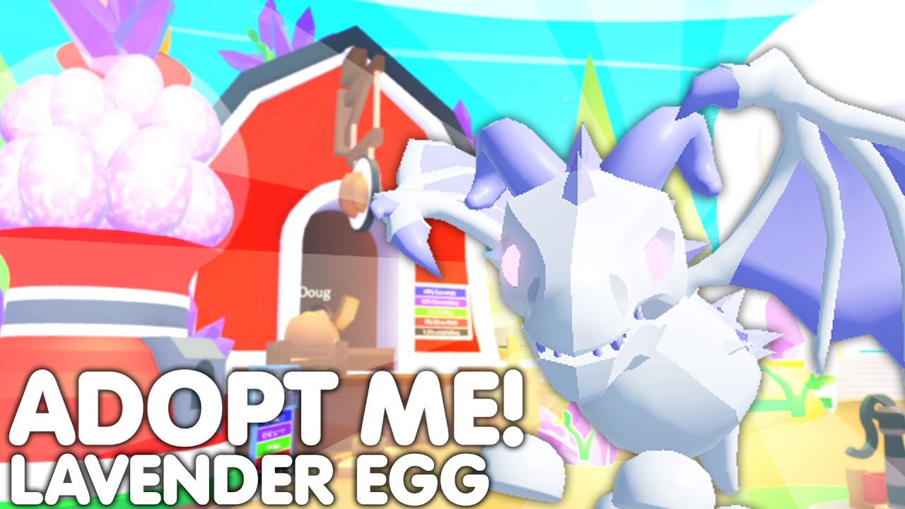 🥚NEW ADOPT ME LAVENDER EGG UPDATE 2022!💜NEW LAVENDER PETS & EGG COMING ...