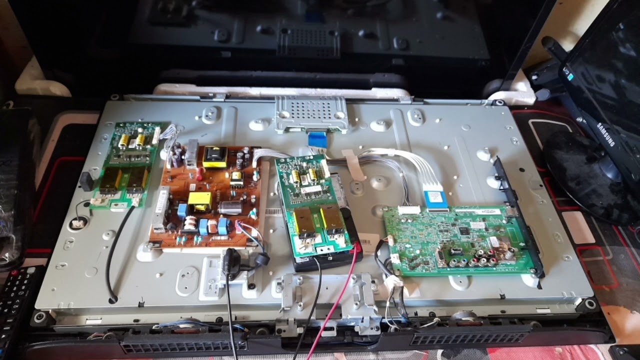 cara memperbaiki tv lcd LG 32CS410 mati standby | tv lcd LG 32CS410 ...