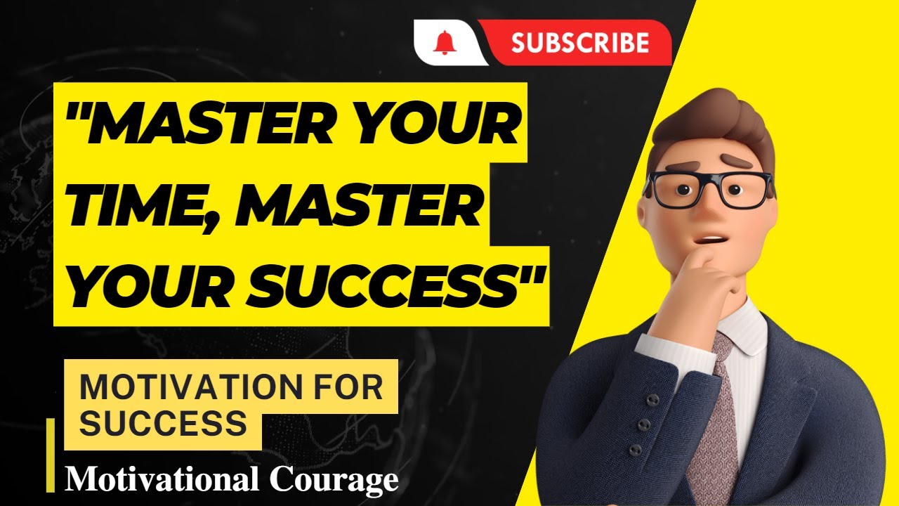 Master Your Time, Master Your Success #time #motivational #motivation ...