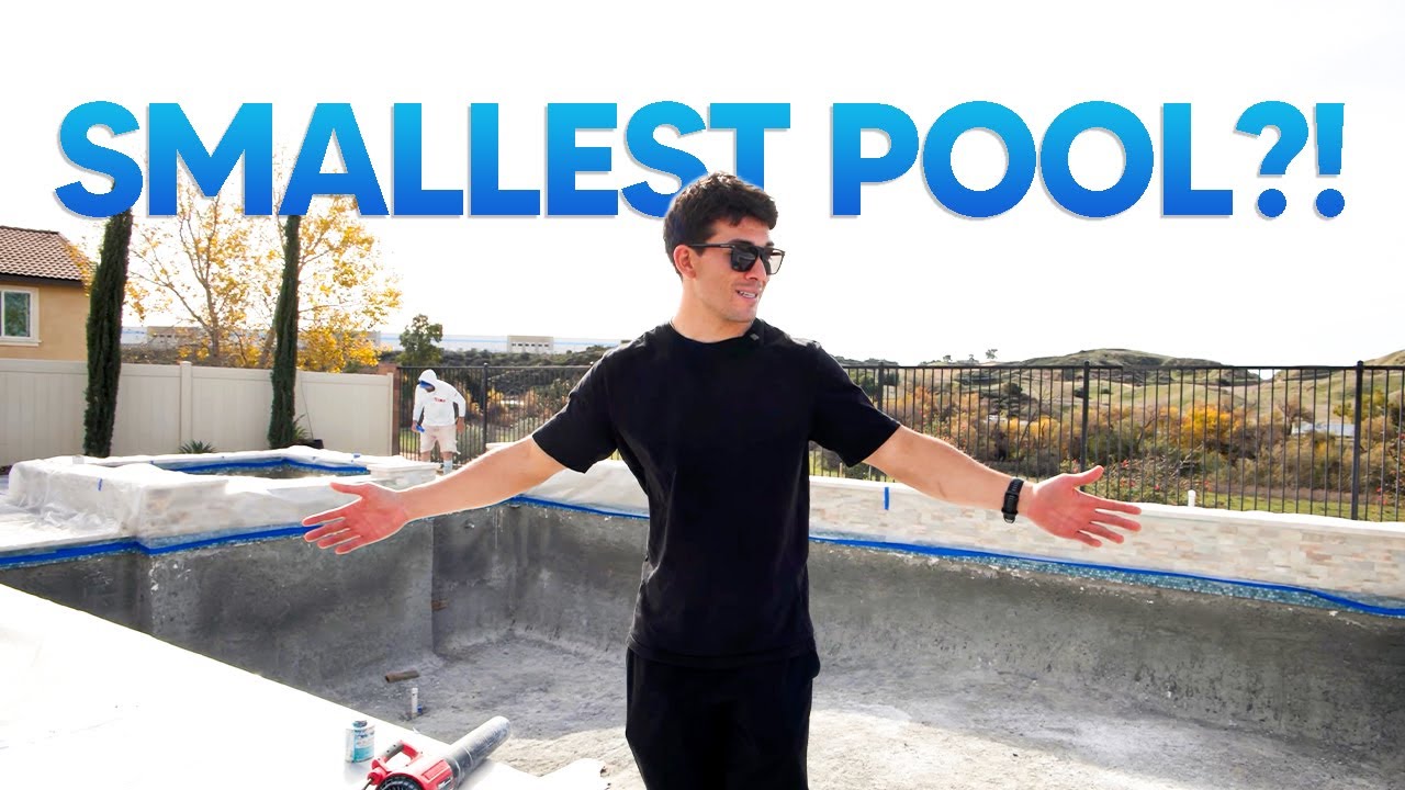 $150K for a 14x7 Pool?! We're Building The World's Smallest Pool! - YouTube