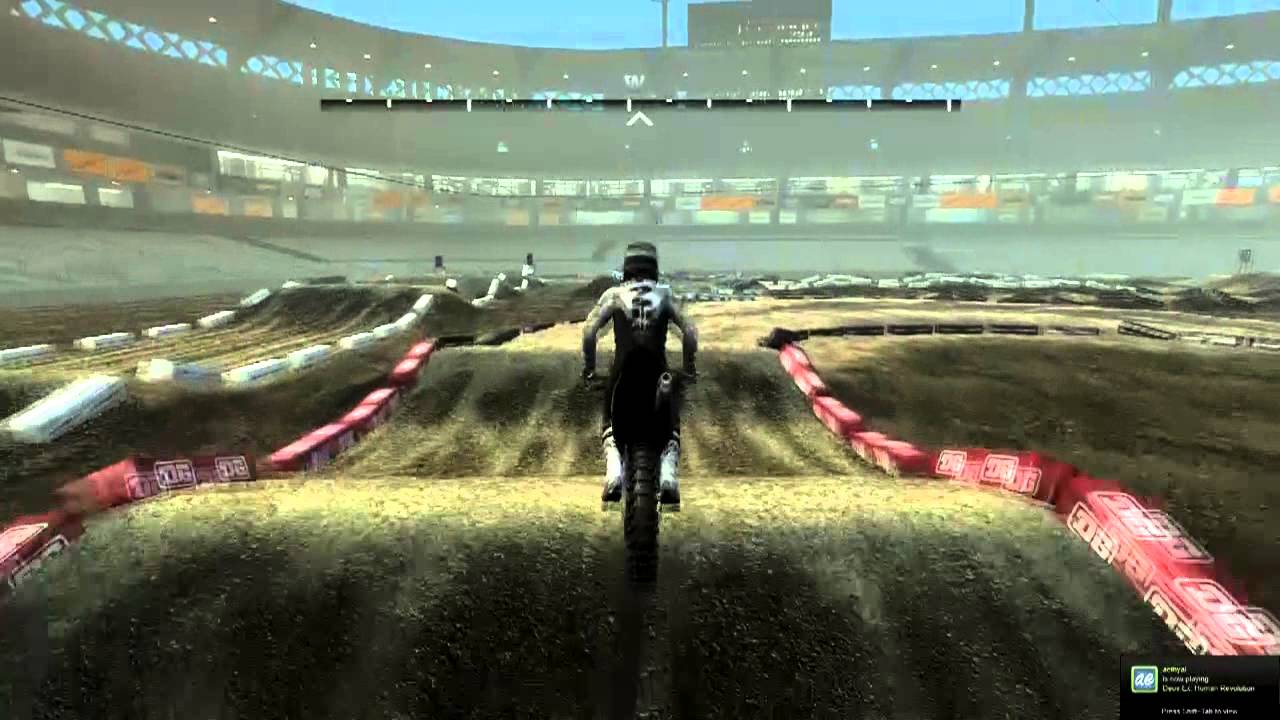 MX vs ATV REFLEX - Custom Track - 2013 Phoenix Supercross - YouTube