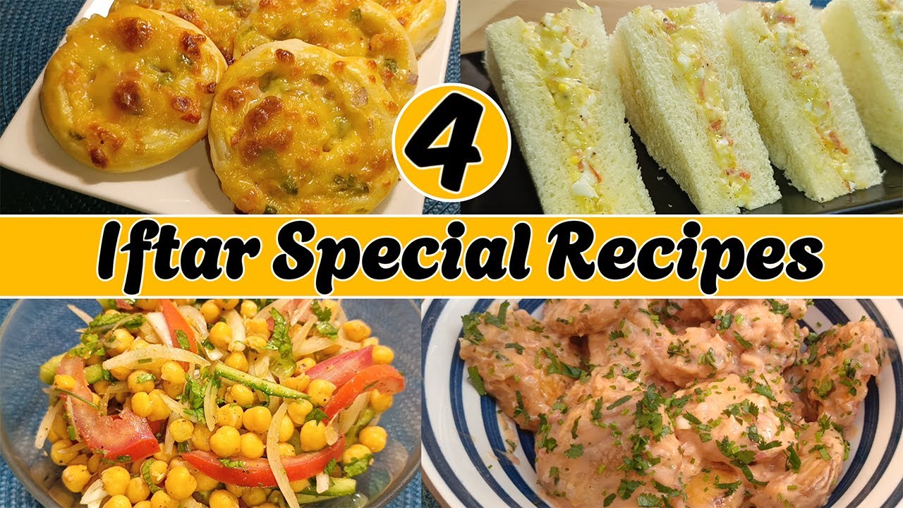 4 Iftar Special Recipes | Iftar Snacks Recipes | Ramadan Recipes 2024 ...