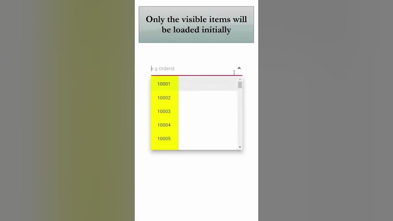Speed Up Multiselect Dropdown With Virtualization Essential Js 2 Youtube
