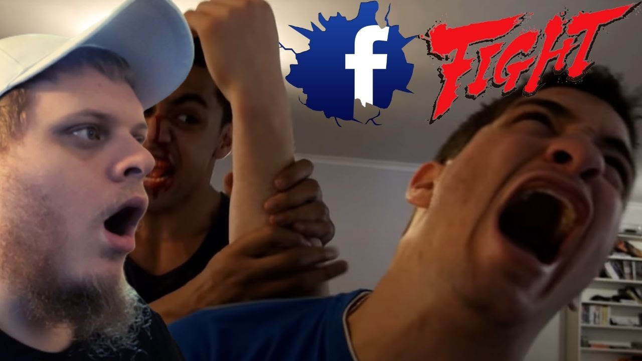 Facebook Fight! Reaction - YouTube